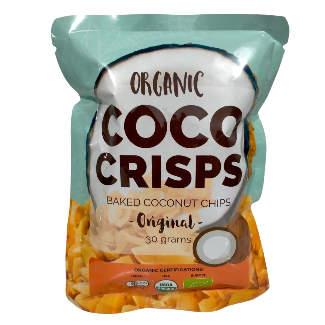 Organic Coco Crisps Baked Coconut Chips - Original (30g) | Lazada PH
