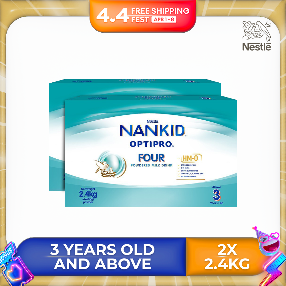NANKID® OptiPro® Four Powdered Milk For Children Above 3 Years Old 4 ...