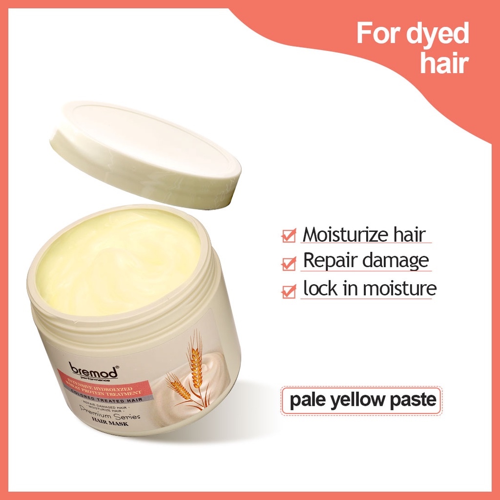 Bremod Premium Series Intensive Cocoa Butter Hair repair Treatment Hair ...