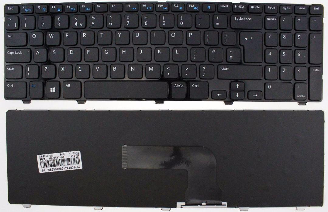 Laptop Keyboard For Dell Ispiron 3521 2521 P28F 5521 | Lazada PH