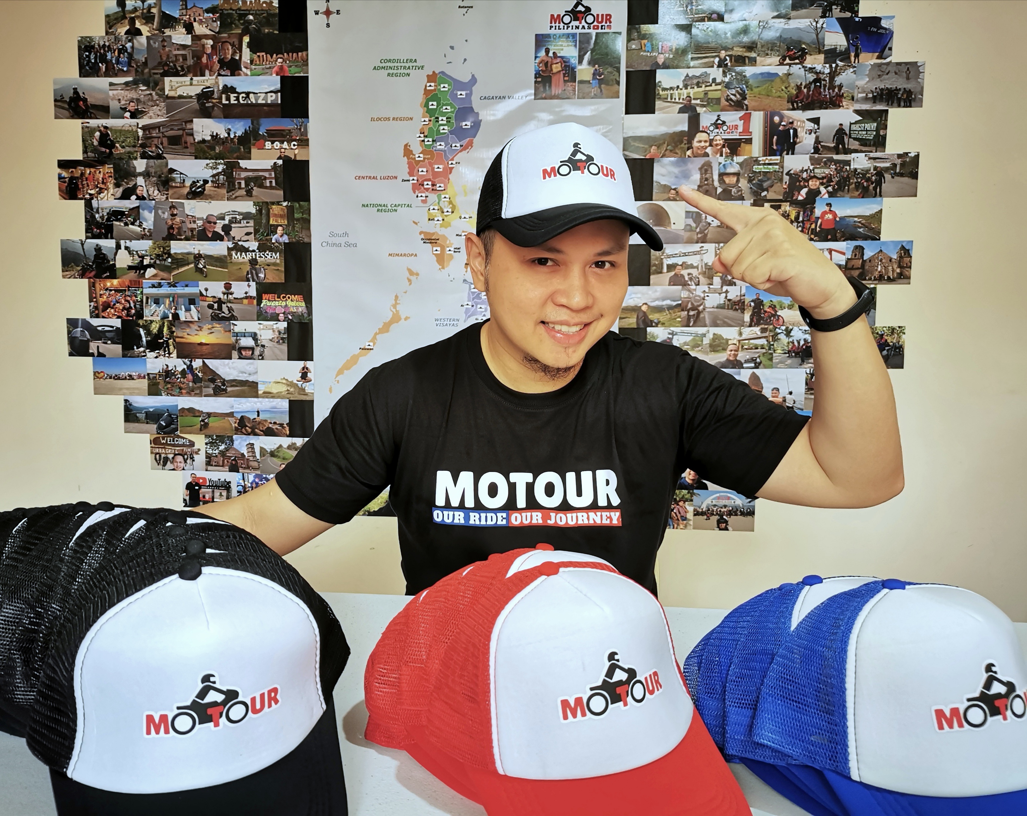 MoTour Trucker Cap w/ FREE MoTour sticker | Lazada PH
