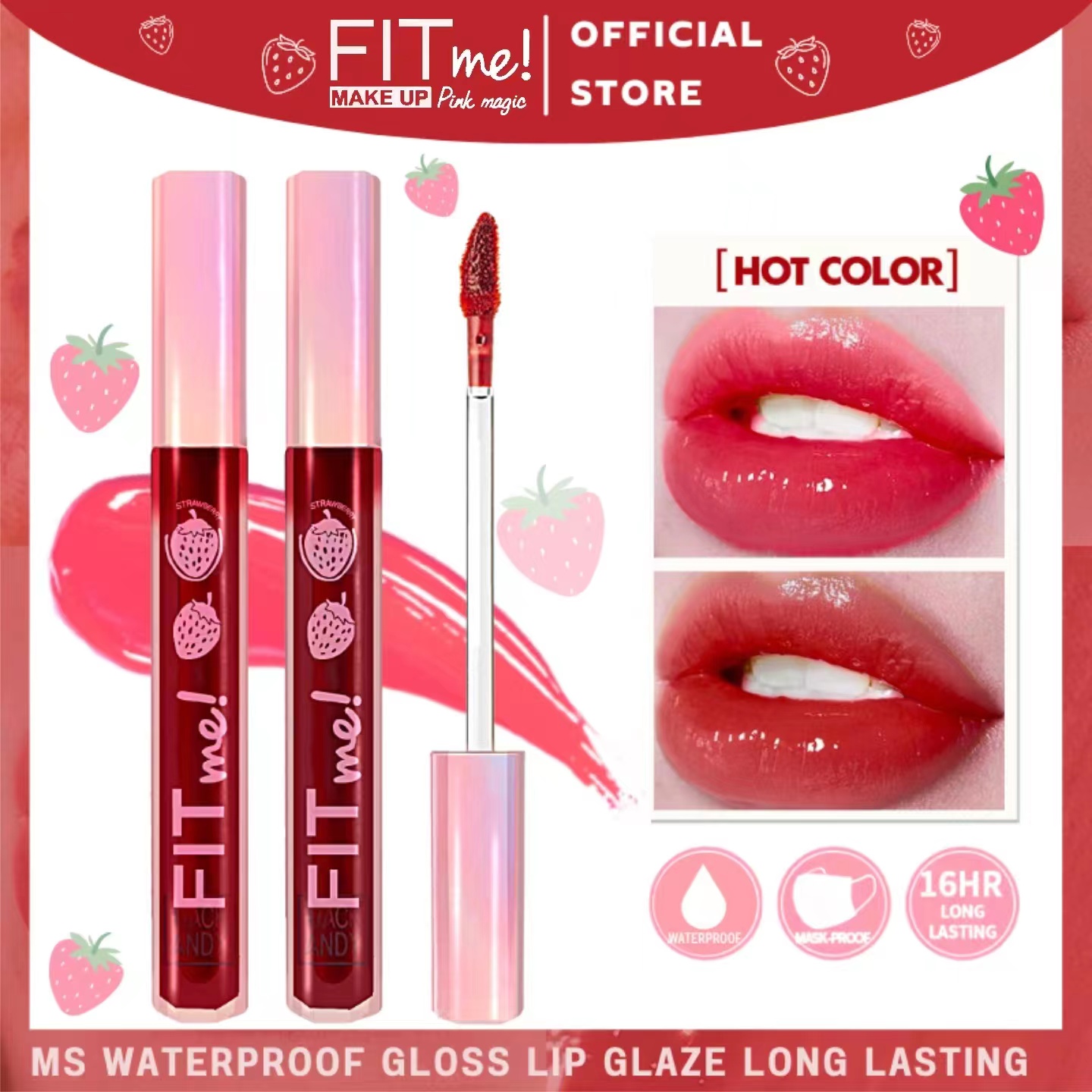 Mattic lipstick waterproof lip gloss length lasting naked lipstick ...