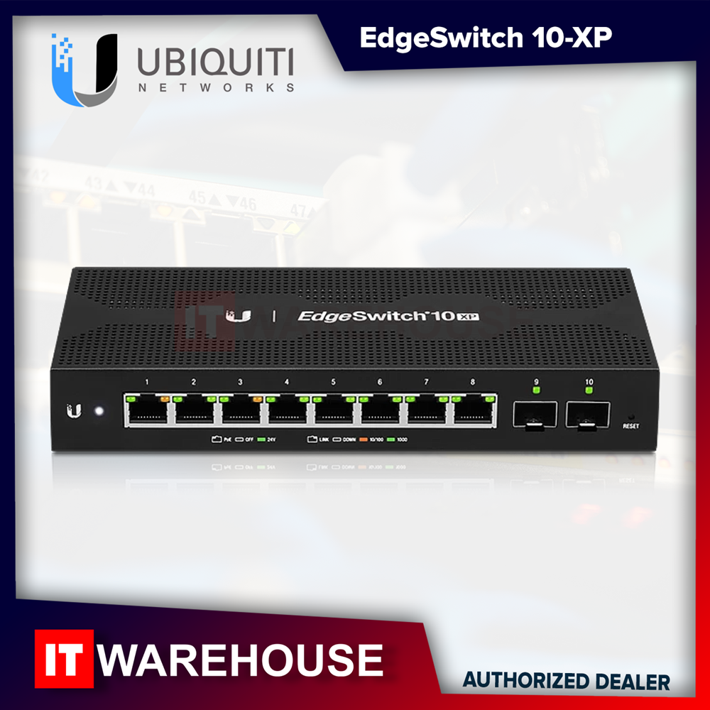 Ubiquiti EdgeSwitch 10XP – ES-10XP 10-Port Gigabit Switch with PoE ...
