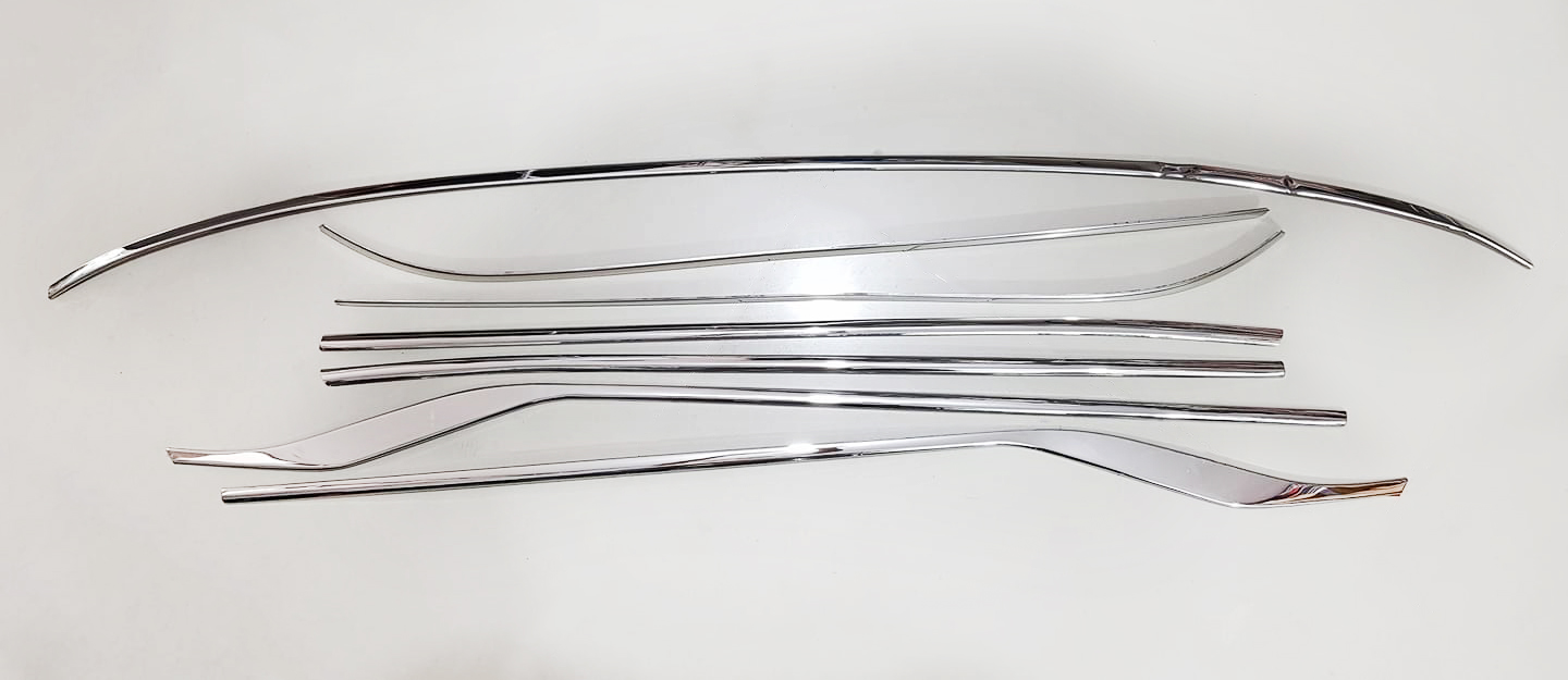 Window Trim Chrome For Toyota Fortuner 2016 to 2019 | Lazada PH