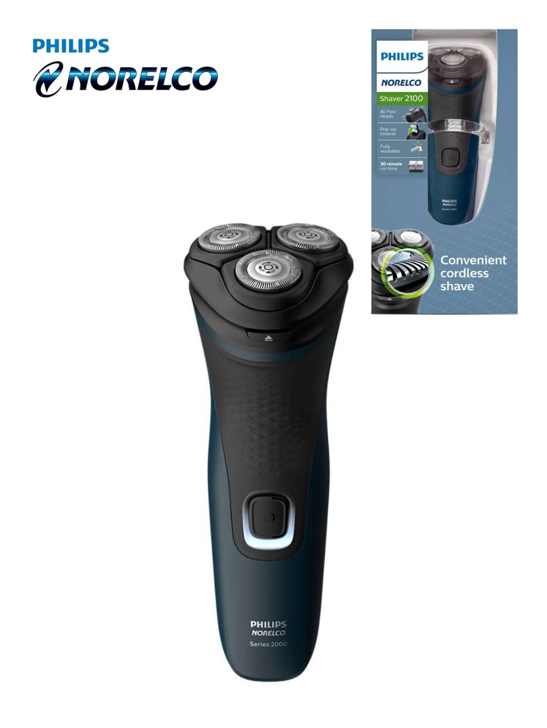 Philips Shaver 2100 Dry electric shaver, Series 2000 S1111/81 | Lazada PH