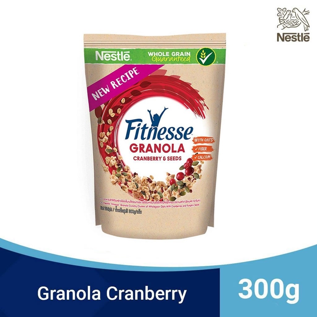 NESTLE Fitnesse Granola Cranberry and Pumpkin Seeds Breakfast Cereal ...