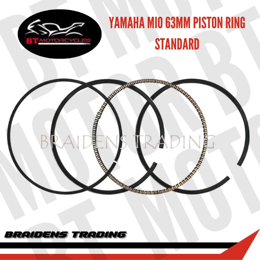 YAMAHA MIO 63MM PISTON RING STANDARD | Lazada PH