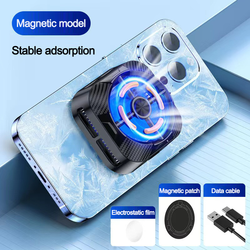 Upgrade Phone Cooler for Gaming Semiconductor Cooler Powerful Cooler ...