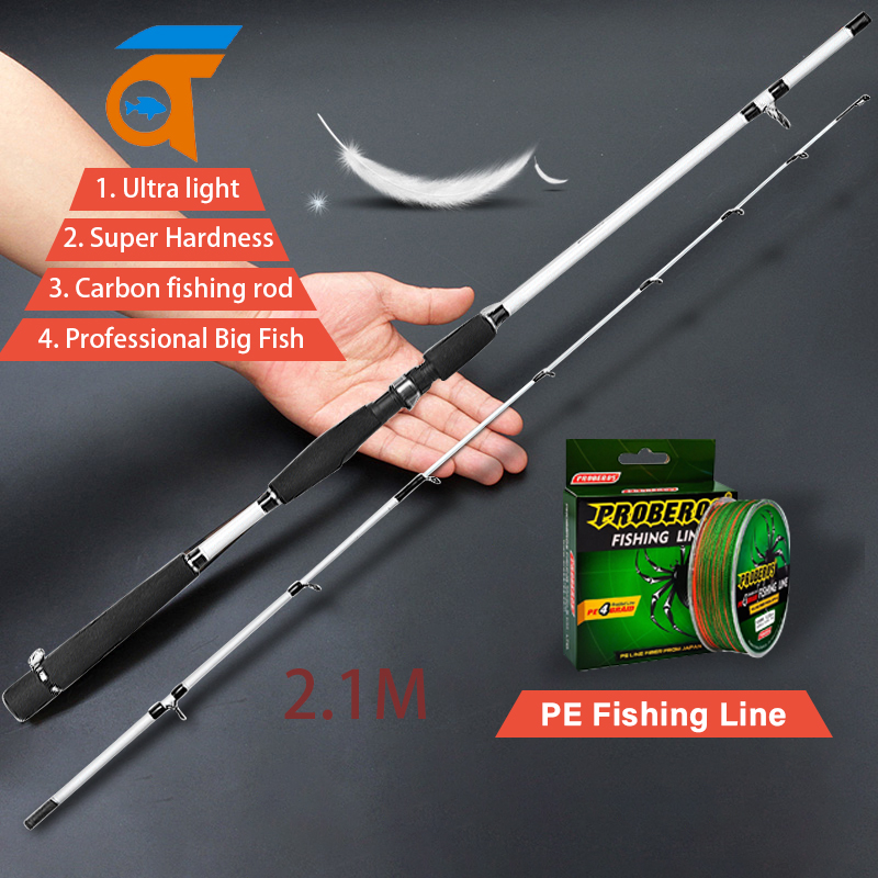 Ultralight Fishing Rod 1.8M Carbon Lightweight Sensitive Fishing Rod ...