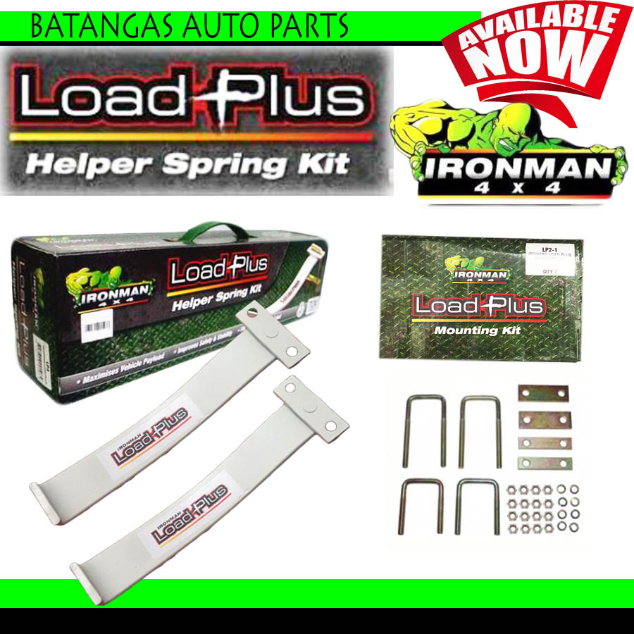 IRONMAN LOAD PLUS HELPER SPRING KIT LP2 FOR TOYOTA HILUX 4X2 & 4X4 ...