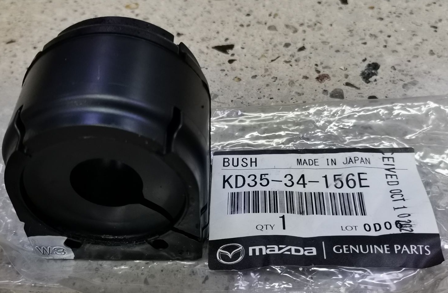 Mazda Stabilizer Bushing - FRONT - for Mazda CX-5 / Mazda 2 SKYACTIV PN ...