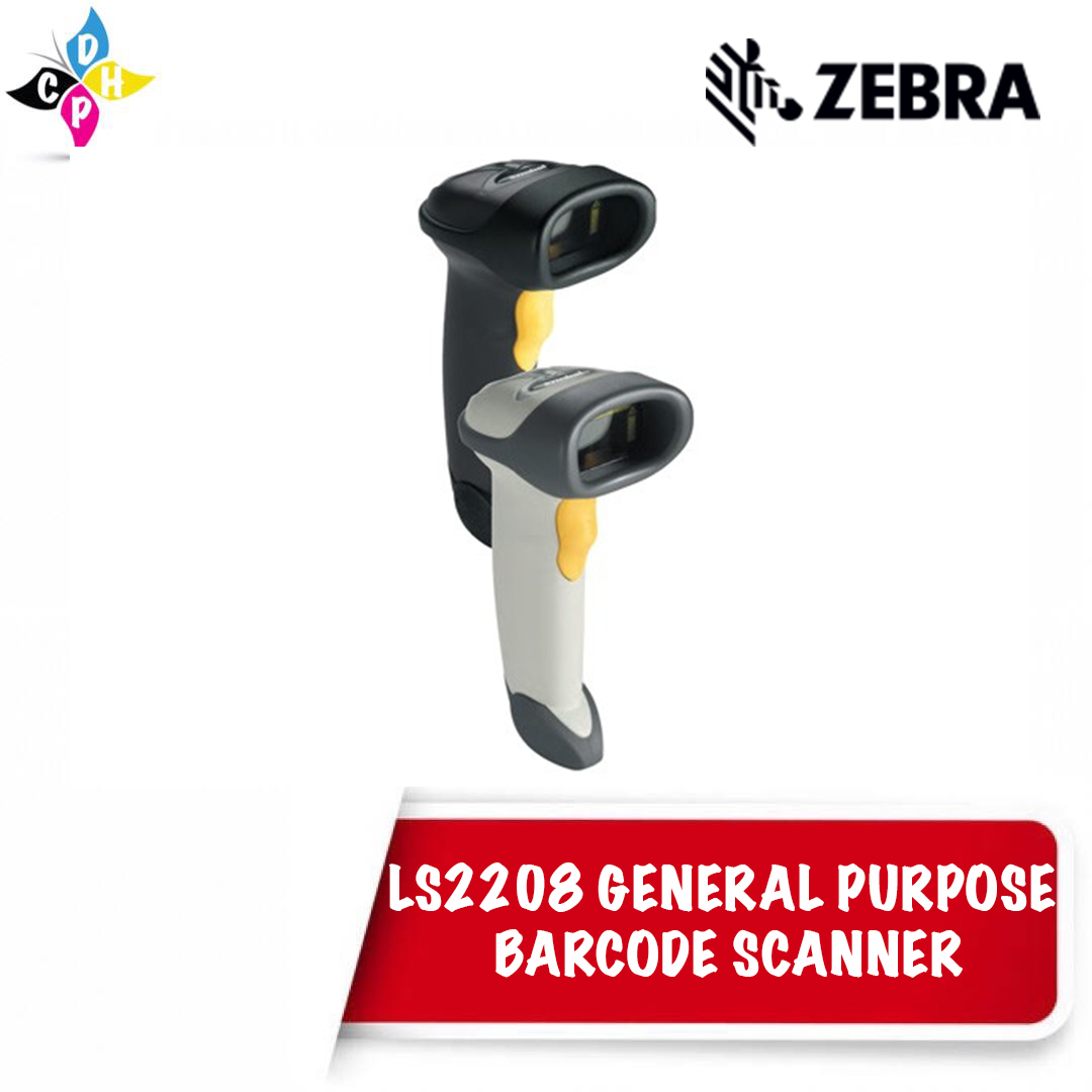 Zebra LS2208 HANDHELD SCANNER OUR BEST SELLING HANDHELD LASER SCANNER ...