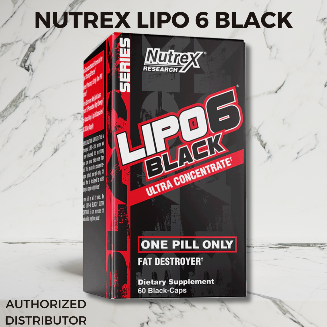 Nutrex Lipo 6 Black Ultra Concentrate Fat Destroyer Dietary Supplement ...