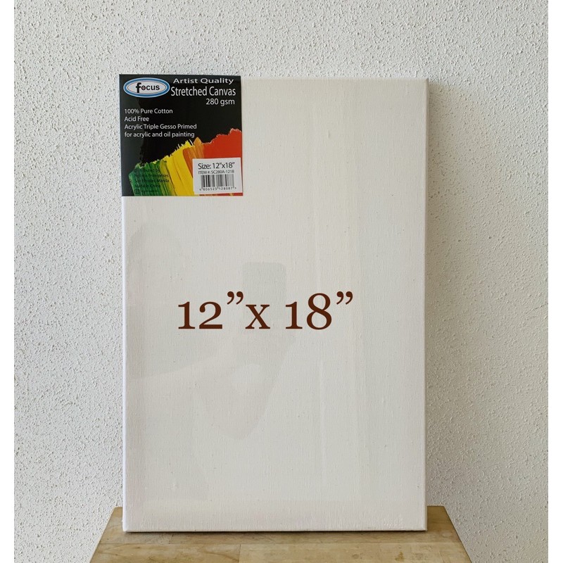 [12x18] Focus Stretched Canvas (280gsm) | Lazada PH