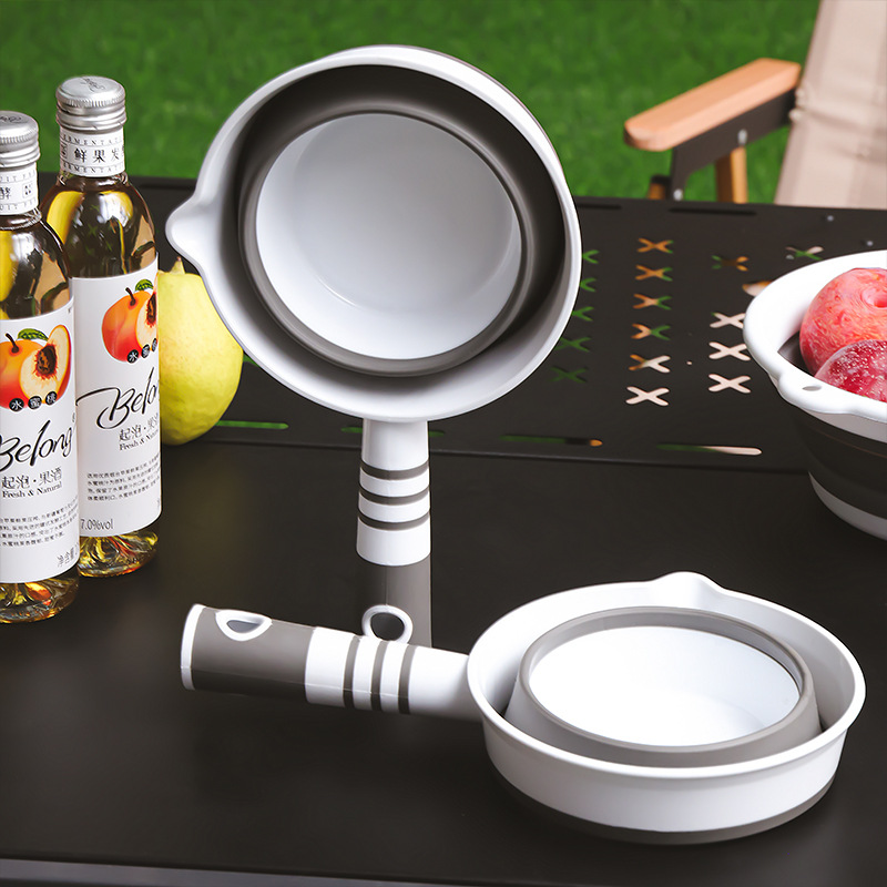 FAMILIFE Multi-purpose Collapsible Water Scoop Dipper Foldable Water ...