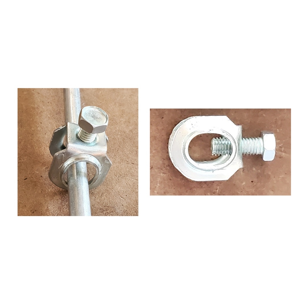 GALVANIZED GROUNDING ROD / GROUND PARTS FULL SET w/ CLAMP | Lazada PH