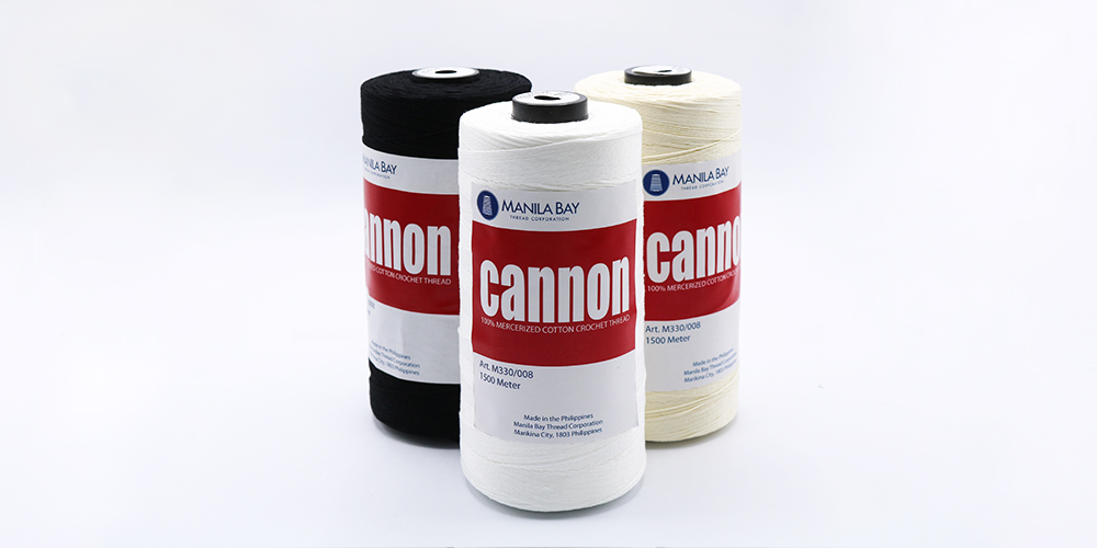 Cannon crochet thread in 1,500 meters cone | Lazada PH