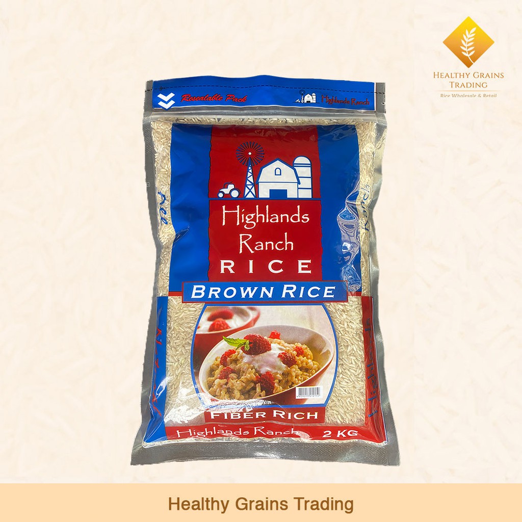 Highlands Ranch Brown Rice 2kg | Lazada PH