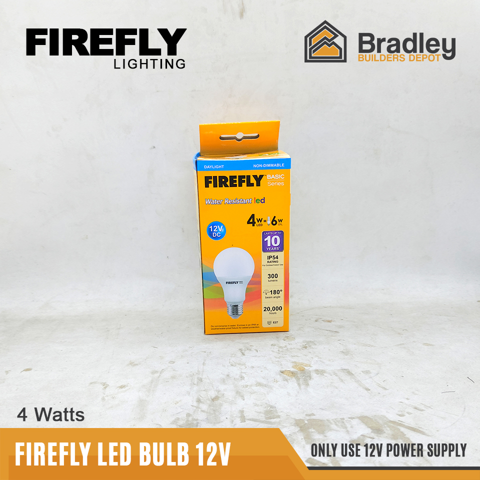 Firefly LED Bulb 12V Daylight (4W,,8W,12W) | Lazada PH
