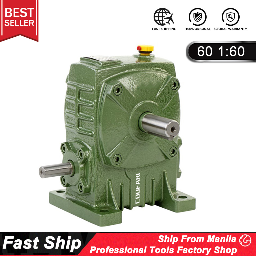 COOFARI Speed Reducer Gearbox, Electric Motor Gear Reducer, Worm Gear ...