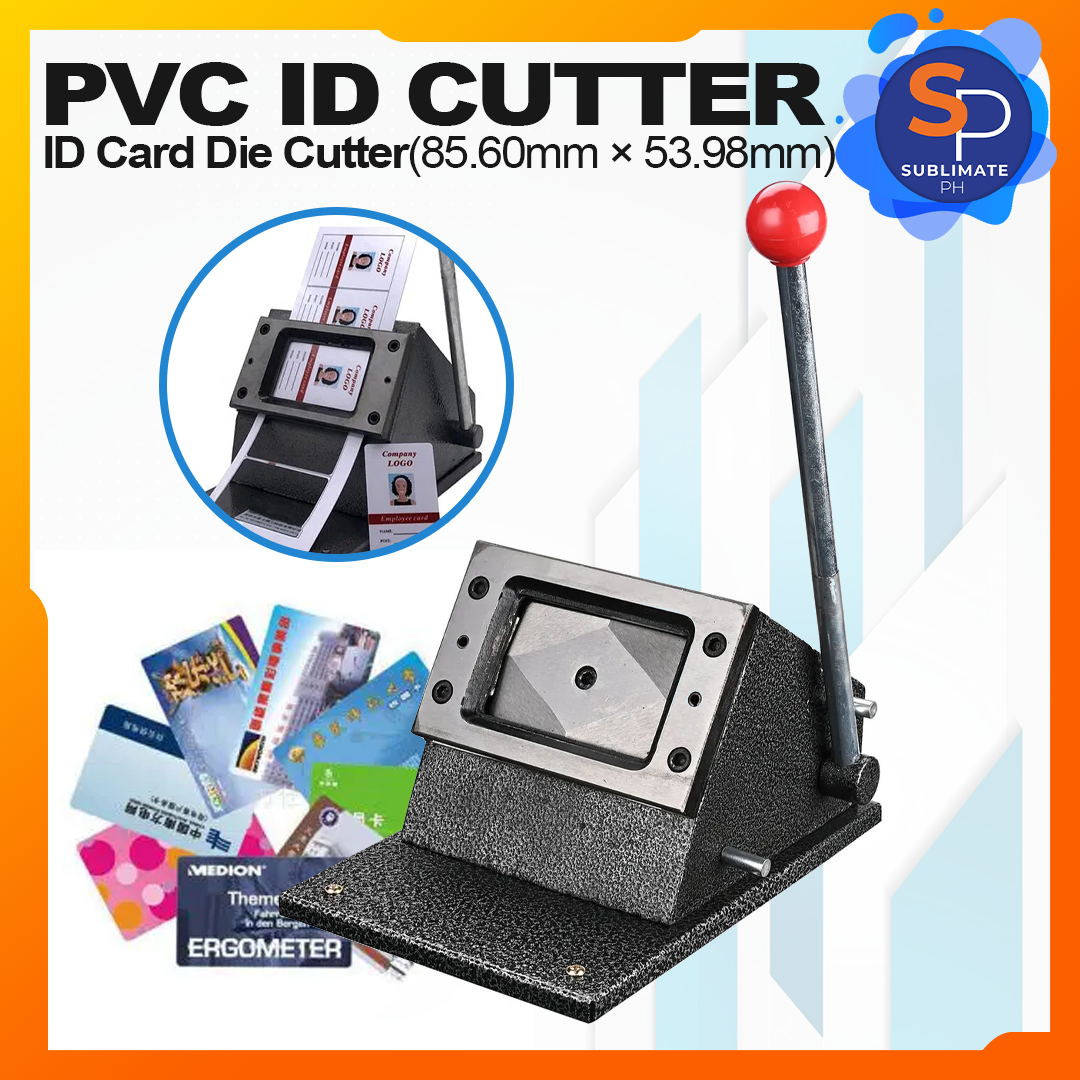 PVC ID Card Die Cutter (54mm x 86mm) ATM Size Cutter | Manual Heavy ...