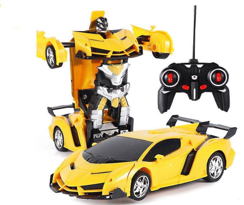 Transformer RC Robot Car, 1:24 Remote Control Cars Robot Gesture ...