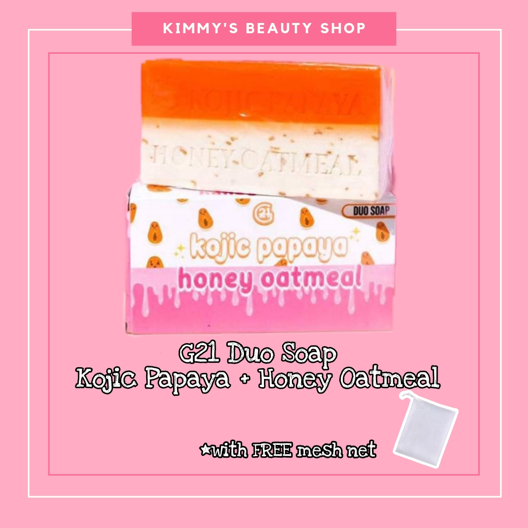 G21 Duo Soap Kojic Papaya & Honey Oatmeal | Lazada PH