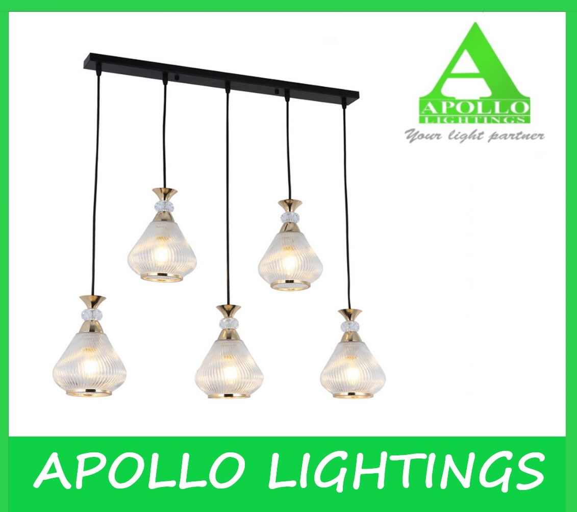 APOLLO DROP LIGHTS ELEGANT DESIGN - DL-2773-3 & DL-2773-5 | Lazada PH