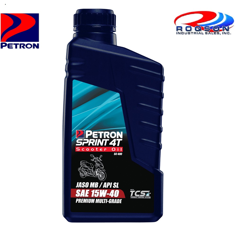 PETRON SPRINT 4T SCOOTER OIL SC400 PREMIUM MULTIGRADE 15W40 1 LITER ...