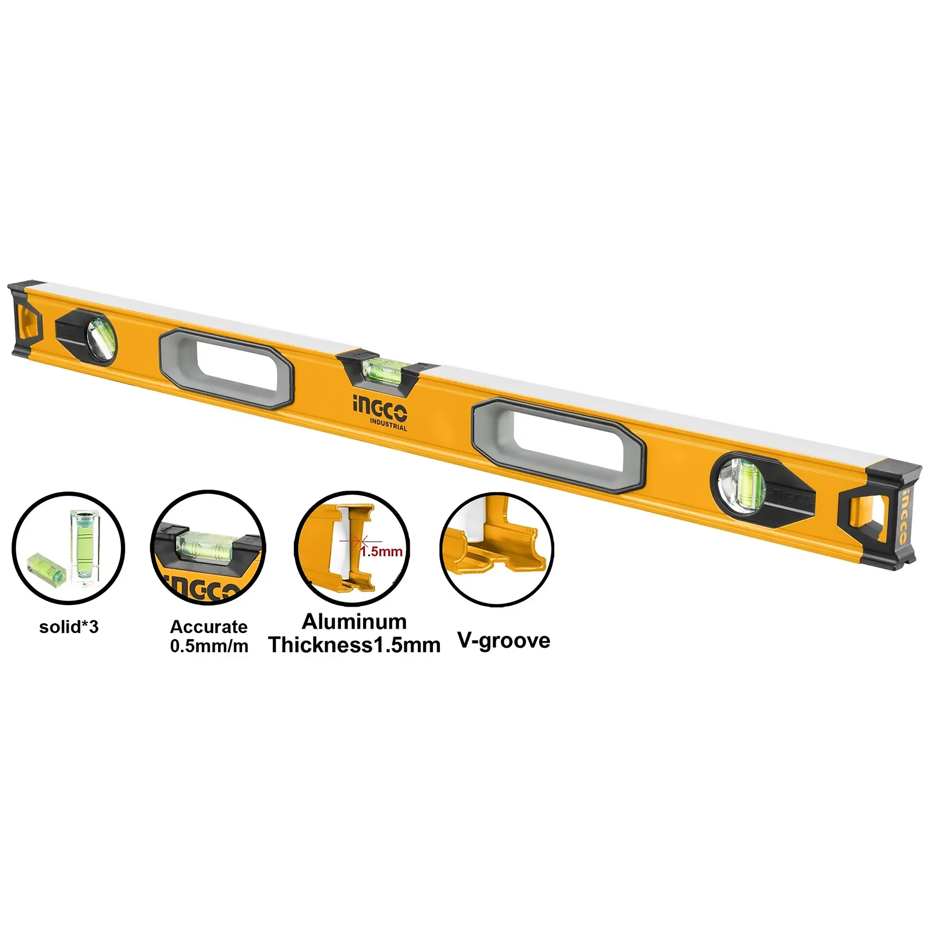 INGCO Spirit Level bar 150cm HSL08150 ING-HT | Lazada PH