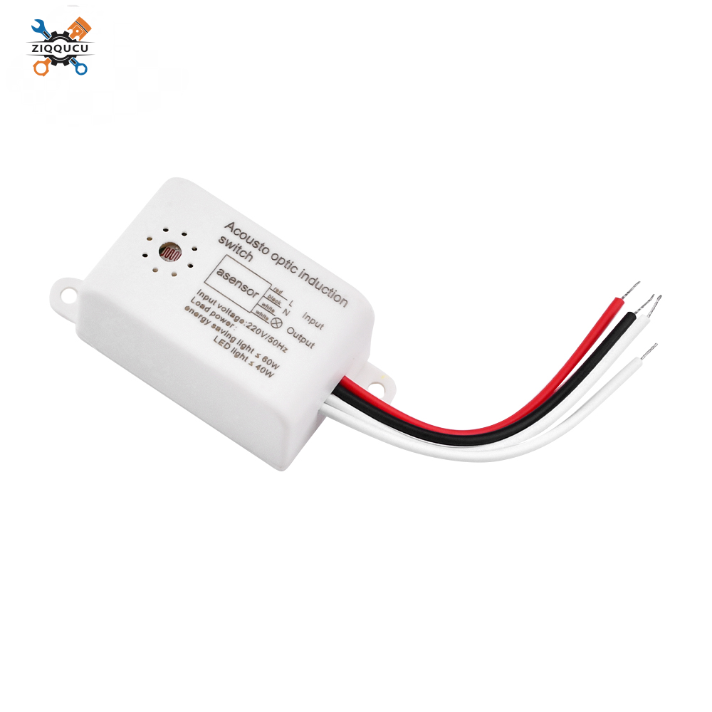 Ziqqucu Sound Activated Switch Voice Control Auto ON Off Light Switches ...