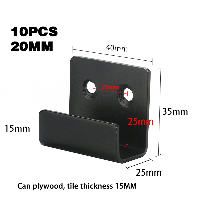 （10 full sets）Tile Display Bracket Tile Wall Mount Brackets Hooks ...
