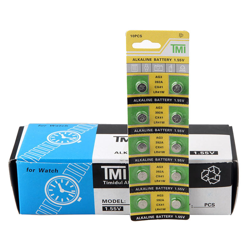 AG3 LR41W CX41 392A 1.55V Alkaline Button Cell Battery | Lazada PH