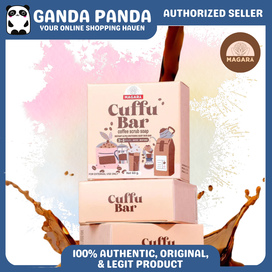 Authentic Magara Skin Cuffu Bar Coffee Scrub SOFT Soap | Lazada PH