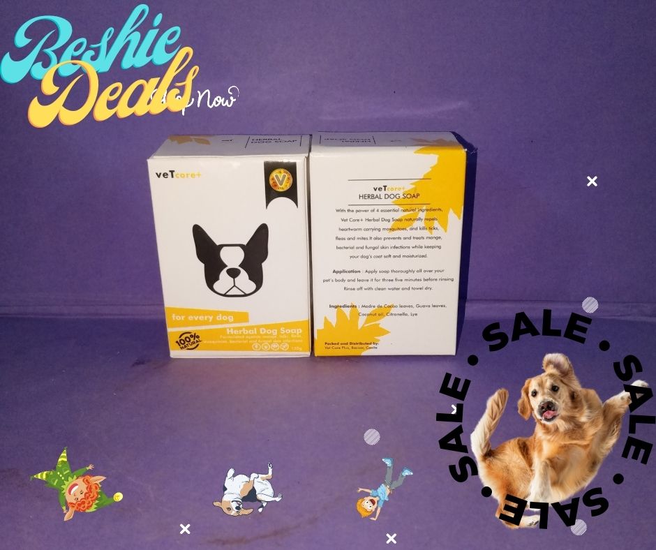 Vet Core+ Herbal Dog Soap 120g | Lazada PH