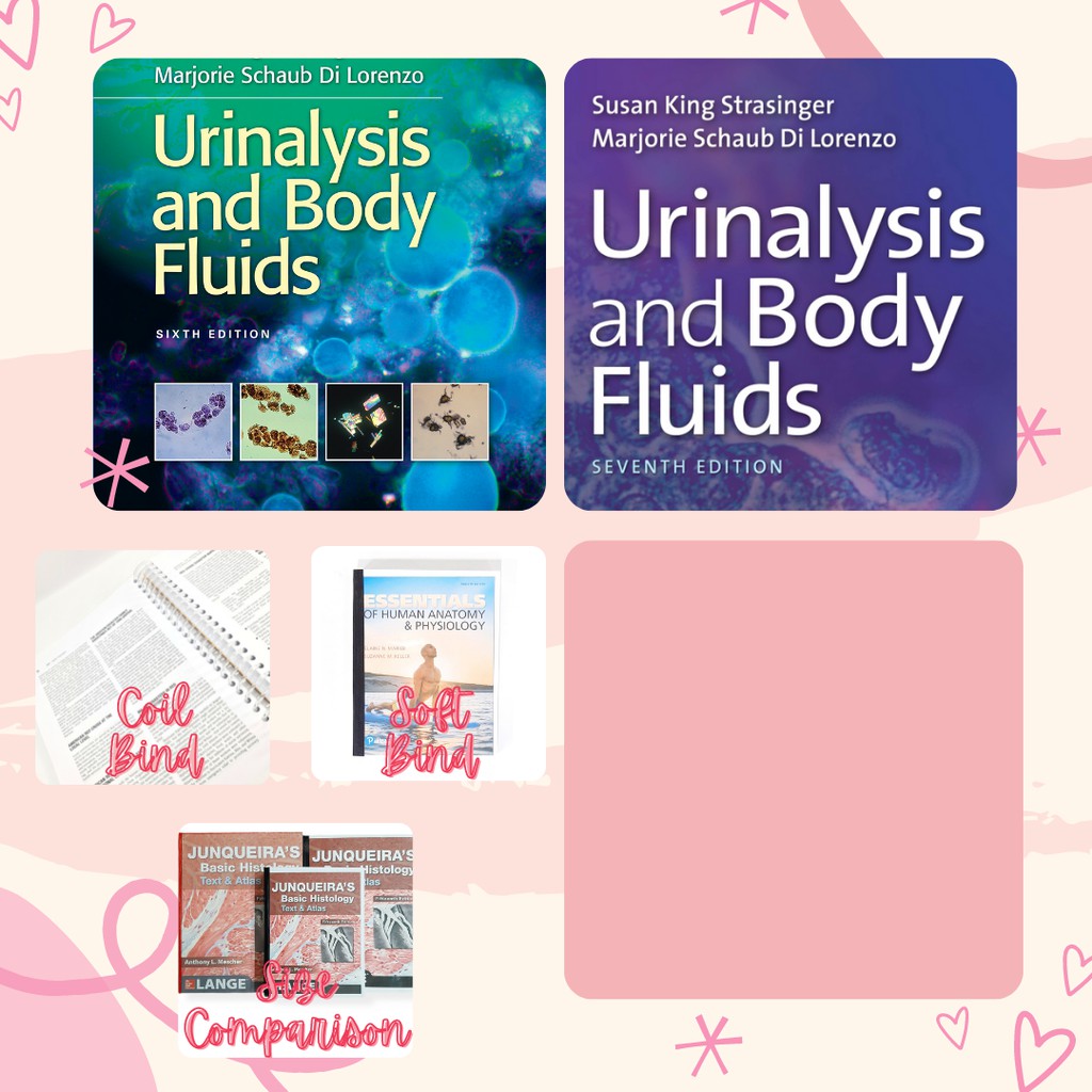 JustJaneMNL | colored | Strasinger Urinalysis and Body Fluid 6th/7th ...