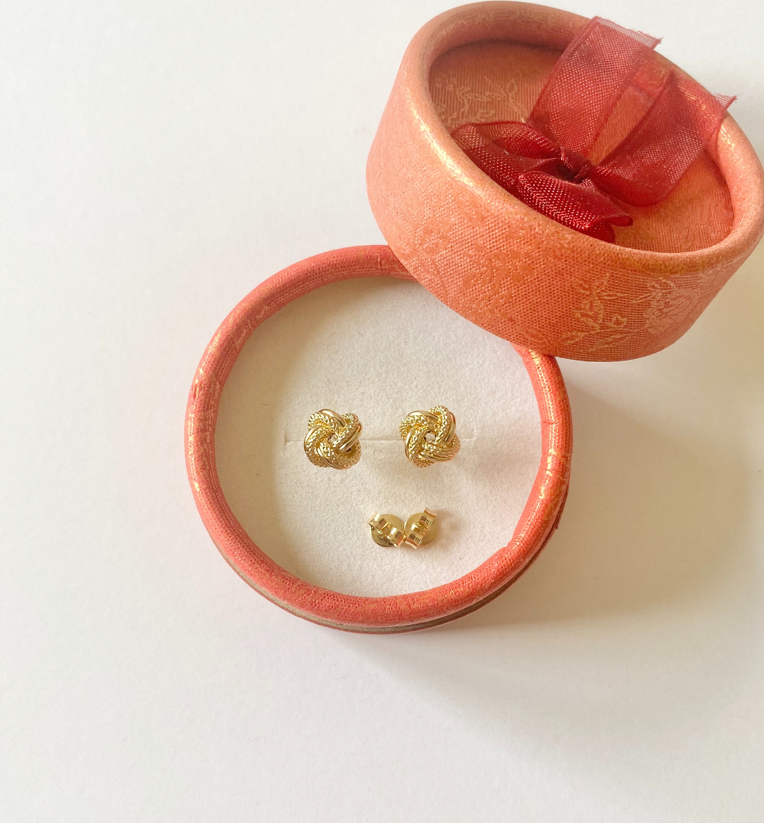 Pawnable 18K Saudi Gold Knot Earrings | Lazada PH