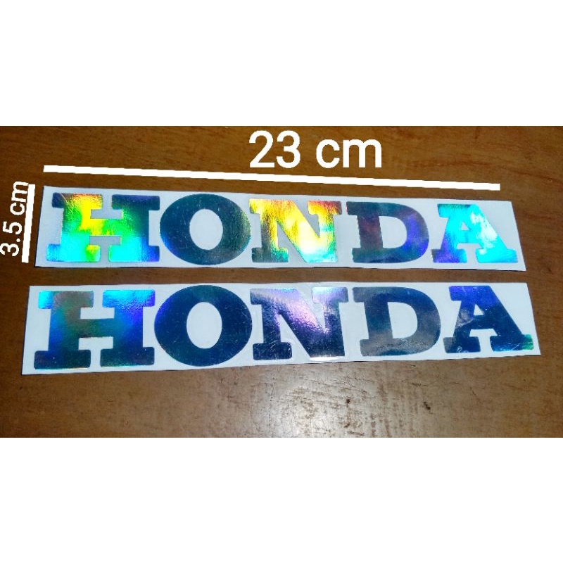 Reflectorized 2pcs Side by Side Skirt Sticker for Honda Click 125/150 ...