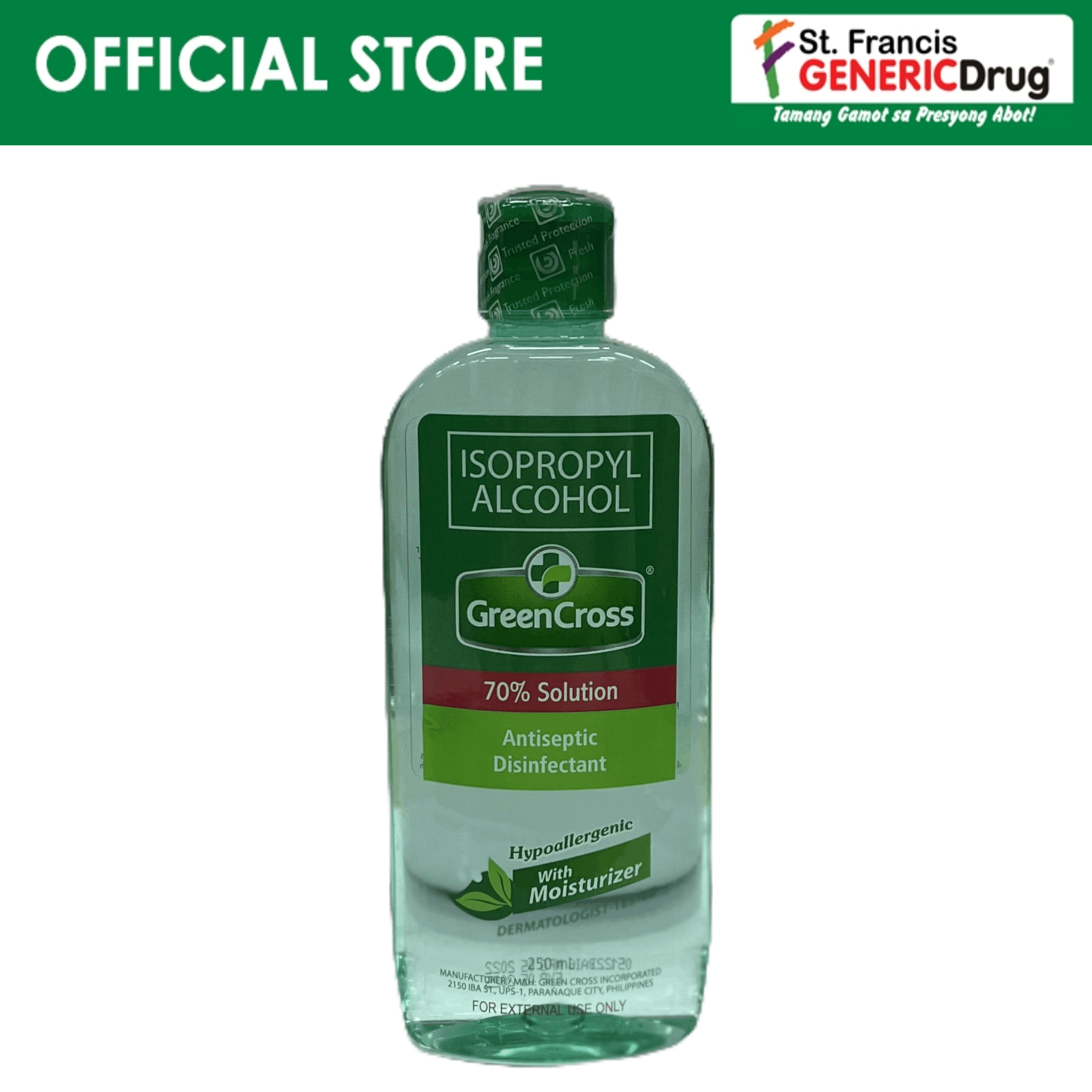 Green Cross Alcohol with Moisturizer | Lazada PH