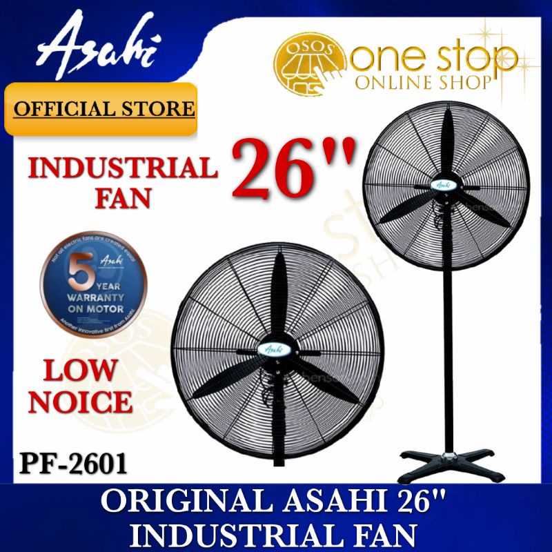 Asahi Original PF-2601 Industrial Electric Stand Fan 26 inch Asahi ...