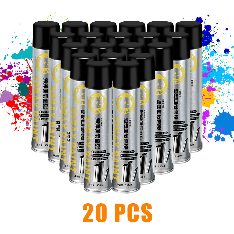 Premium Chrome Paint Spray Cartridges - 10 Years Rust Protection ...