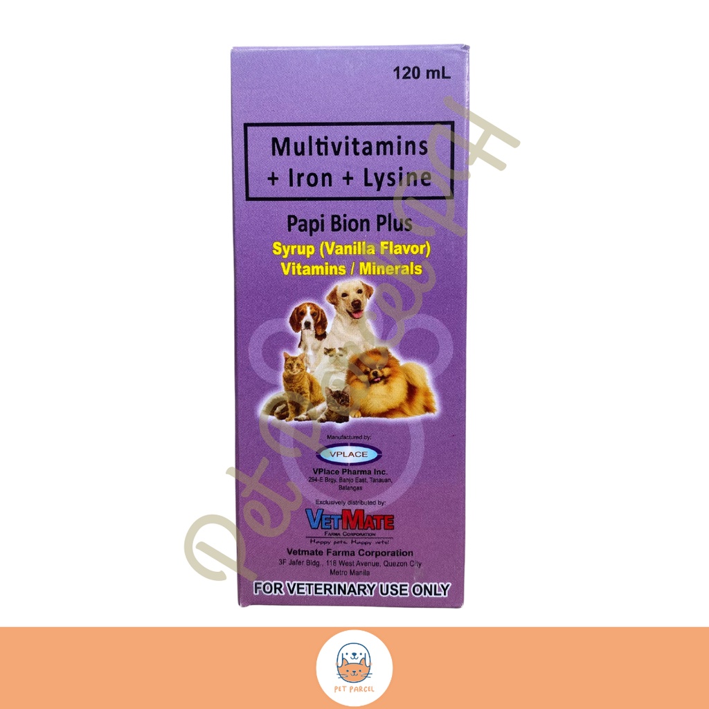 Papi Bion Plus (FREE SYRINGE!) Iron + Multivitamins120ml | Lazada PH