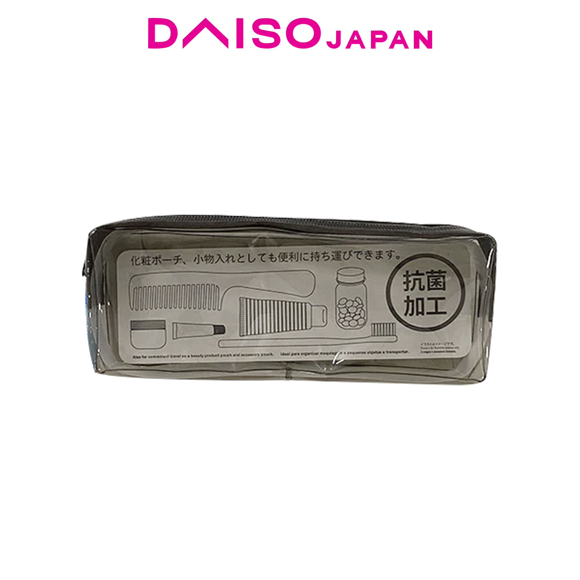 Daiso Transparent Rectangular Vinyl Pouch | Lazada PH