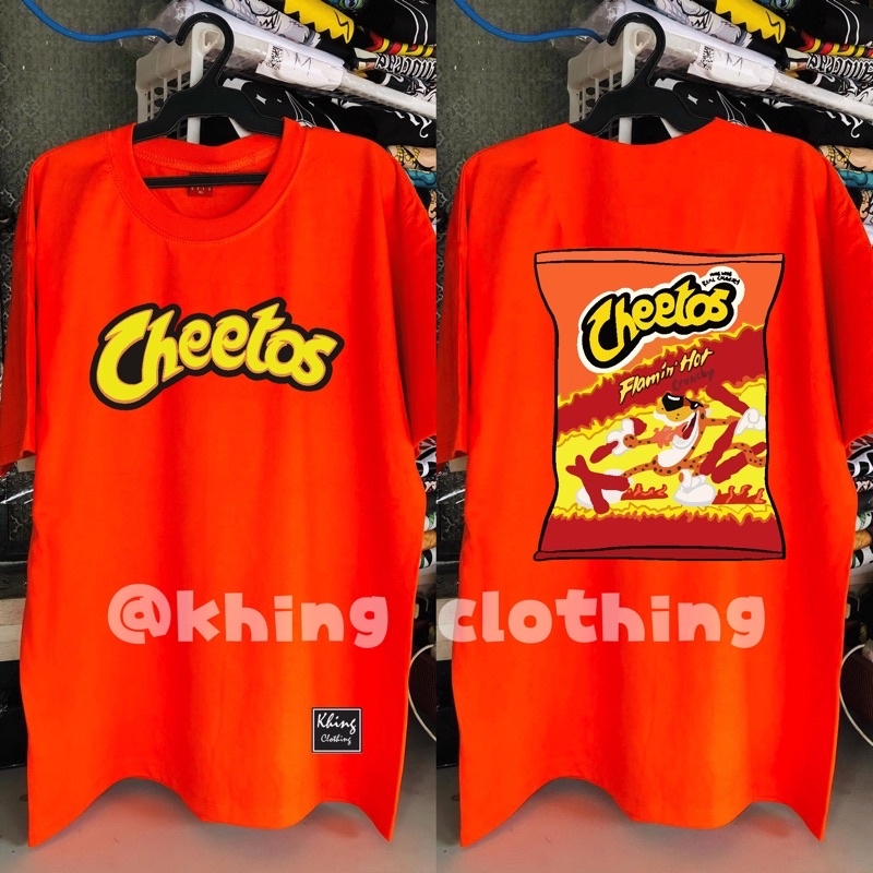 T Shirt CHEETOS FRONT AND BACK SHIRT | Lazada PH