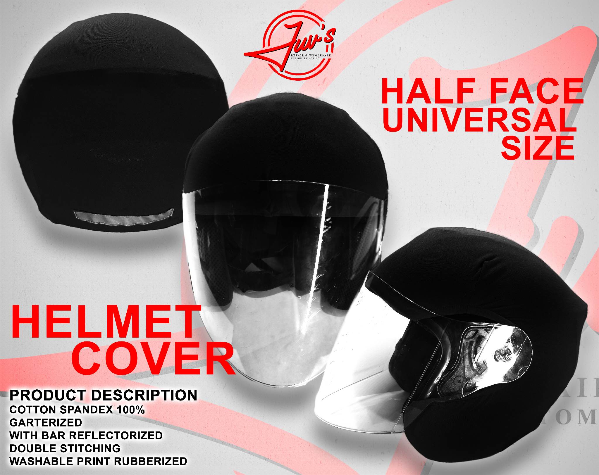 PLAIN BLACK HELMET COVER | Lazada PH