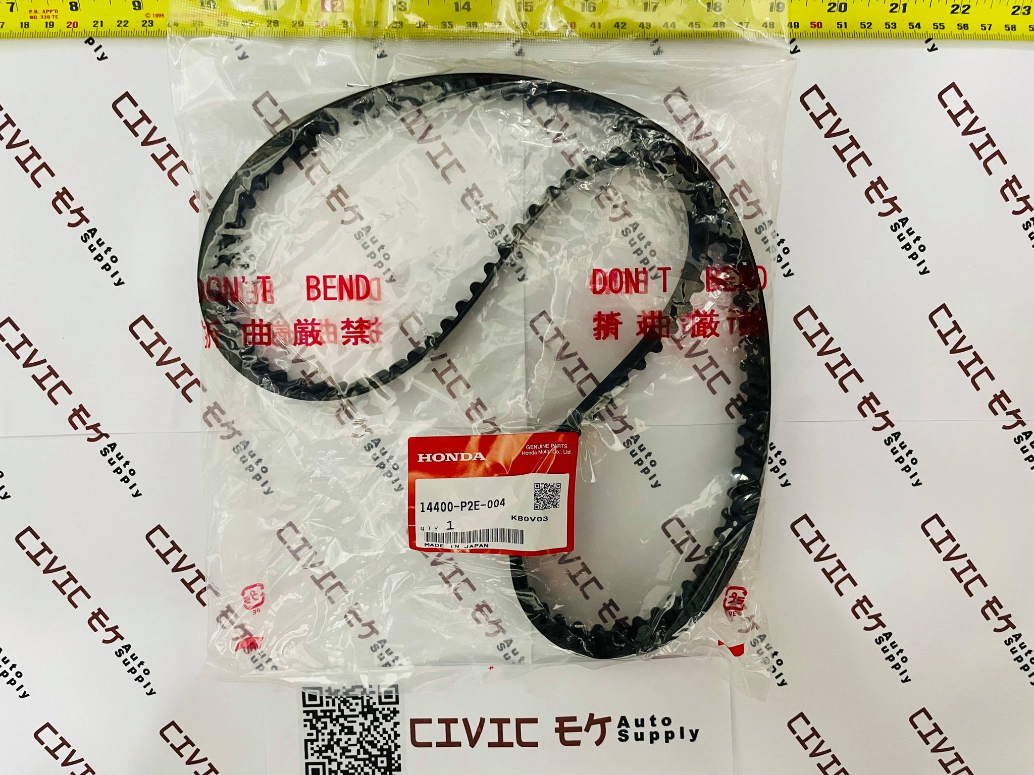 Genuine Honda Civic Timing Belt 14400-P2E-004 D16Y5 P6FD1 Engine ...