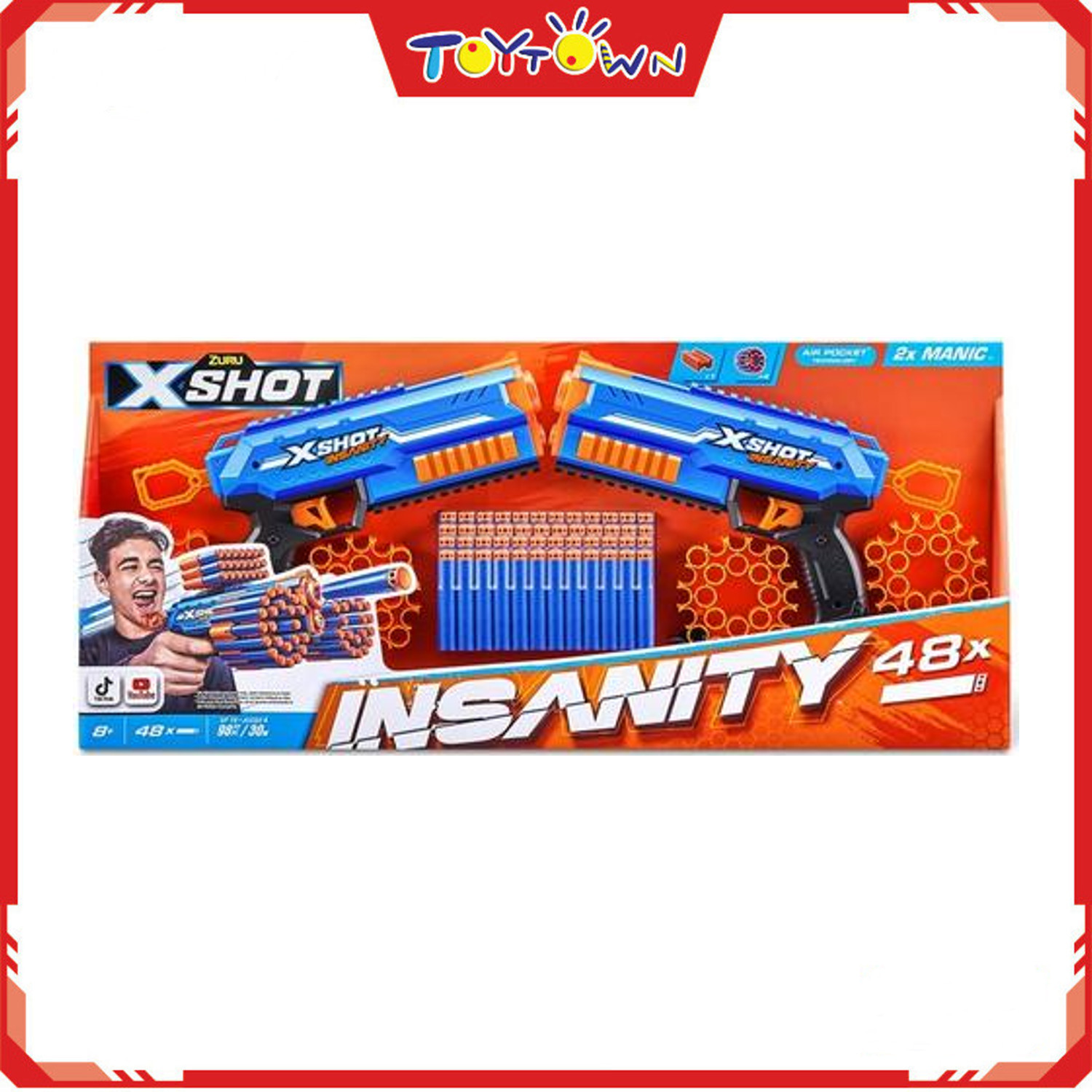 X-Shot Insanity - 2X Maniac Blaster | Lazada PH