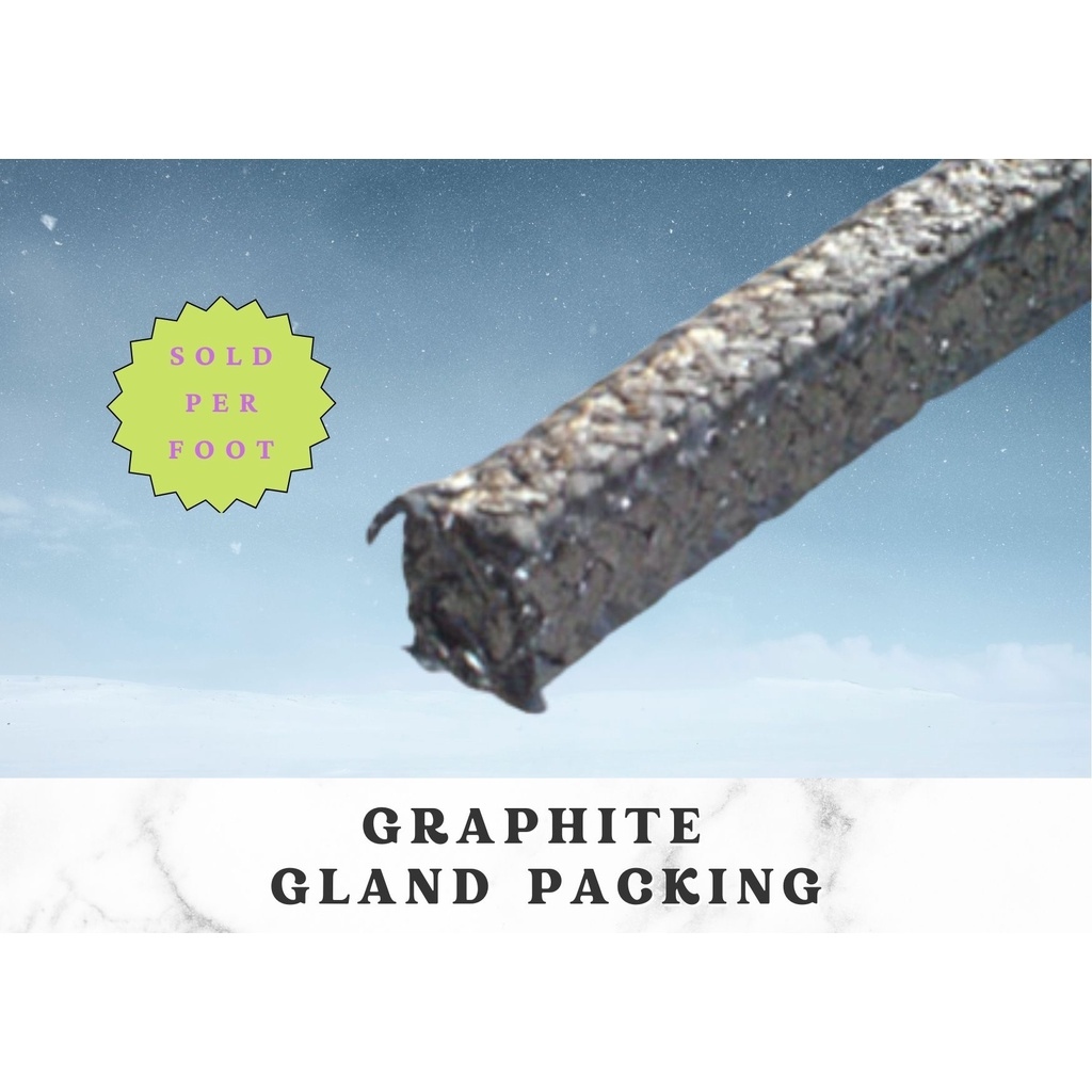 Graphite Non Asbestos Gland Packing Para sa Bomba ng Patubig - Sold by ...