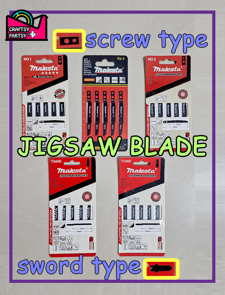 (PER PACK-5pcs) Jigsaw Blade Screw Type and Sword type | Lazada PH