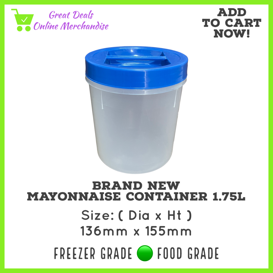 MAYONNAISE / CATERPLAN (UNUSED CONTAINER) 1.75L | Lazada PH